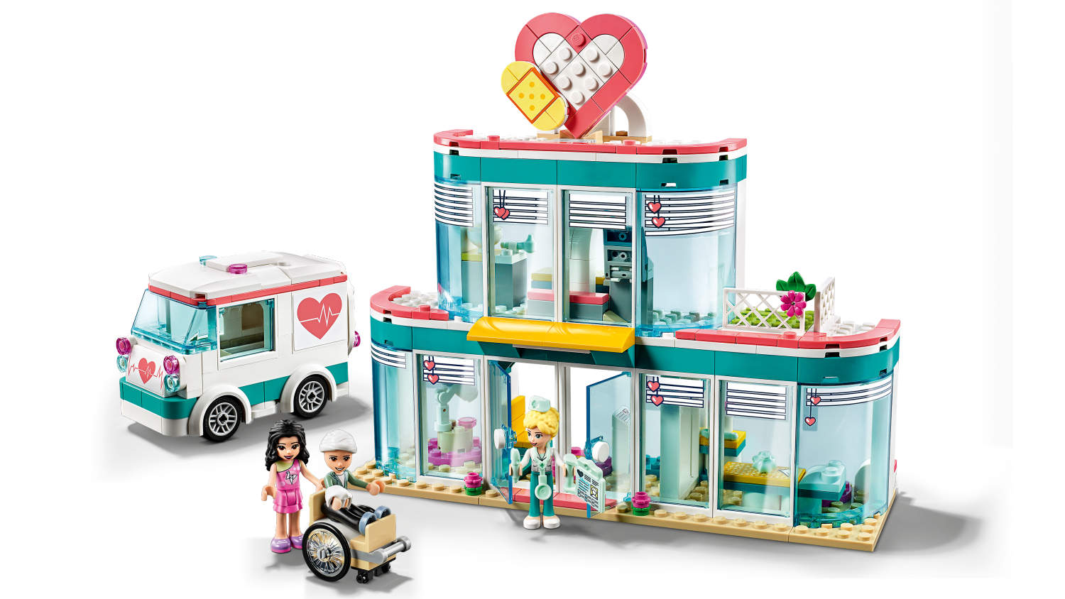 LEGO 41394 FRIENDS SZPITAL W HEARTLAKE ( I 2020 ) | ZABAWKI \ KLOCKI ...