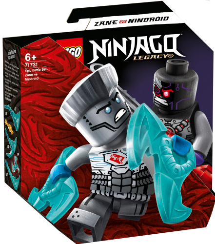 Lego 71731 Ninjago Epicki zestaw bojowy - zane kontra Nindroid ...